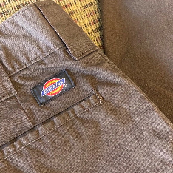 Dickies | Pants & Jumpsuits | Dickies Slim Straight Fit Cropped Pants ...